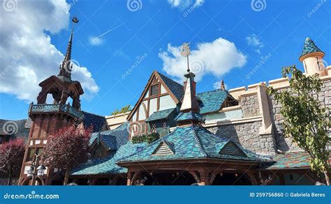 Entertainment Resort Disneyland Paris In Chessy France Editorial