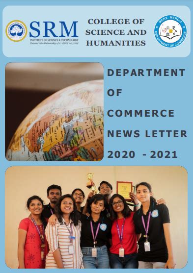 Newsletter Department Of Commerce Srmist
