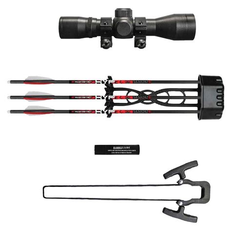 Killer Instinct Fatal X Black Camo Crossbow Pro Package Sportsmans