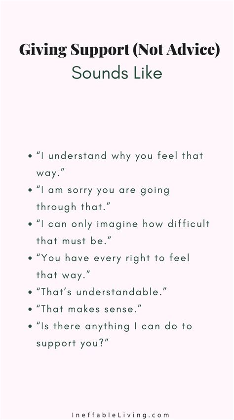 Validating Feelings How To Listen Without Giving Advice Examples Of