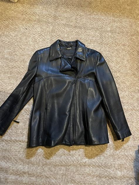 Ladies Leather Motorcycle Jacket By Danier Gem