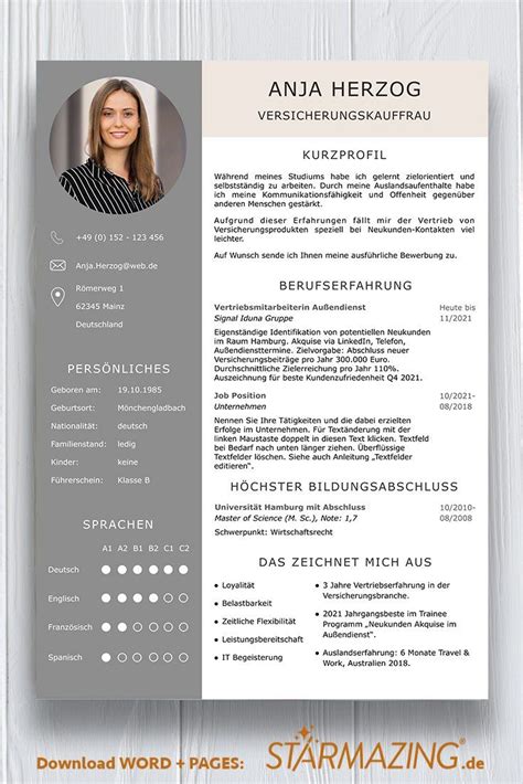 So Sieht Eine Perfekte Bewerbung Aus Bewerbungsvorlage 2024 Layout
