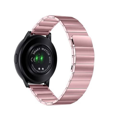 삼성 갤럭시 워치 4 용 마그네틱 루프 스트랩 클래식 46mm 42mm 팔찌 워치 4 액티브 2 44mm 40mm 메탈