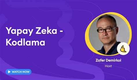 Yapay Zeka Kodlama Stream With Zafer Demirkol