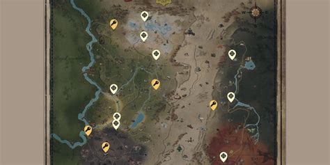 Fallout 76 Map Locations For Everything To 100 The Game