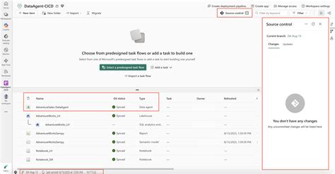 Source Control Cicd And Alm For Fabric Data Agent Preview