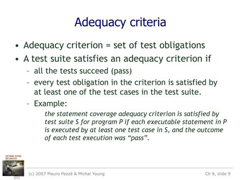 Ppt Test Case Selection And Adequacy Criteria Powerpoint Presentation Id147693