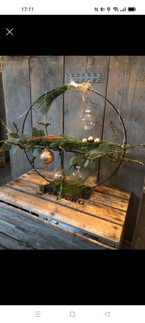 Pin Op Art Floral Kerst Pronkstukken Kerst Kerst Bloembakken