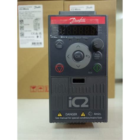 Jual Danfoss Inverter Ic2 Micro Frequency Converters 15kw 1phase