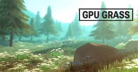 Gpu Grass Terrain Unity Asset Store