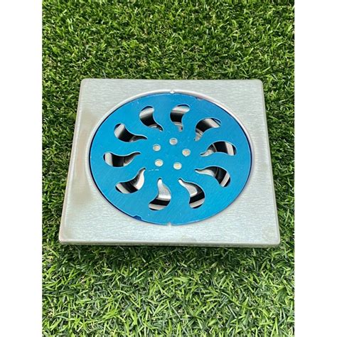 6” X 6” Stainless Steel Floor Grating With Washing Machine Hose
