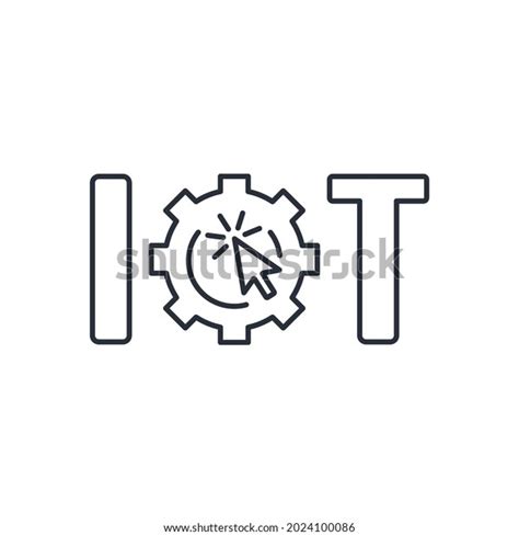 Internet Things Abbreviation Iot Development Implementation Stock