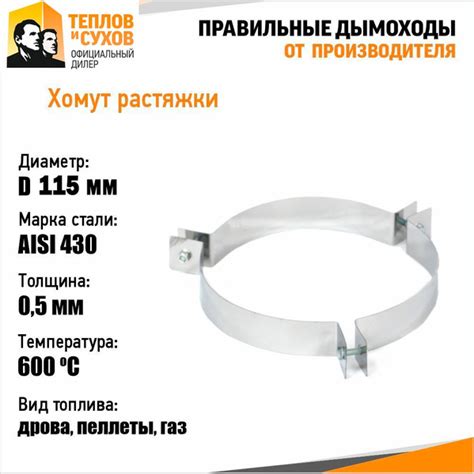 Элемент дымохода Теплов и Сухов купить по выгодной цене в интернет