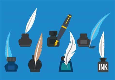 Ink Bottle Vector Art Icons And Graphics For Free Download