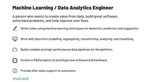 Mutrack Is Hiring A Machine Learning Data Analytics Engineer By
