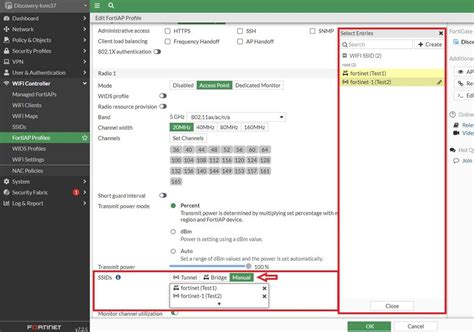 Technical Tip Convert An Existing Tunnel Ssid To Fortinet Community