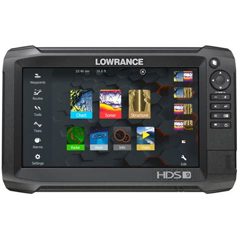 Картплоттер HDS-9 Carbon с датчиком TotalScan
