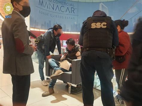 Héroes sin capa elementos de la SSC evitaron que un hombre atentara contra su vida en un centro