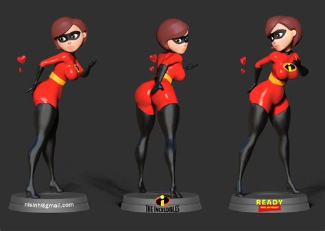 Archivo 3d Elastigirl Helen Parr 👾 ・diseño Para Descargar Y Imprimir En 3d・cults