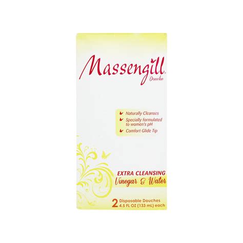 Massengill Extra Cleansing Vinegar And Water Disposable Douche 45 Oz