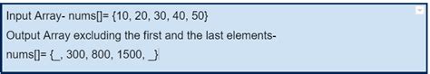 Replace Every Array Element By Multiplication Of Previous And Next