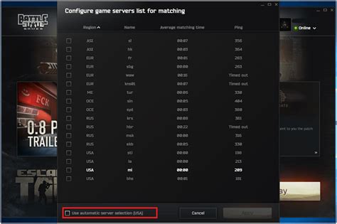 Fixes For Server Connection Lost In Escape From Tarkov