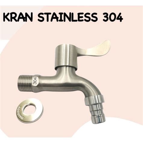 Jual Kran Air Stainless Steel Sus 304 Kran Taman Dan Tembok Stainless