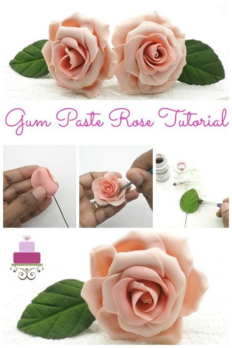 Cake Nation How To Make A Fondant Rose Tutorial Ideal For Wedding Cakes