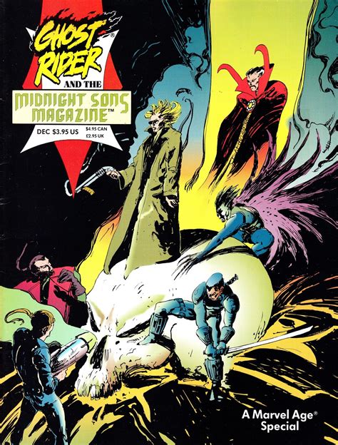 Starlogged Geek Media Again 1993 Ghost Rider And The Midnight Sons