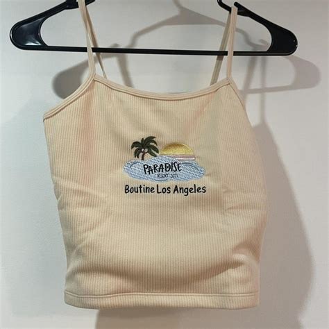 Boutine La Graphic Tank Top Brand New With Tags Depop