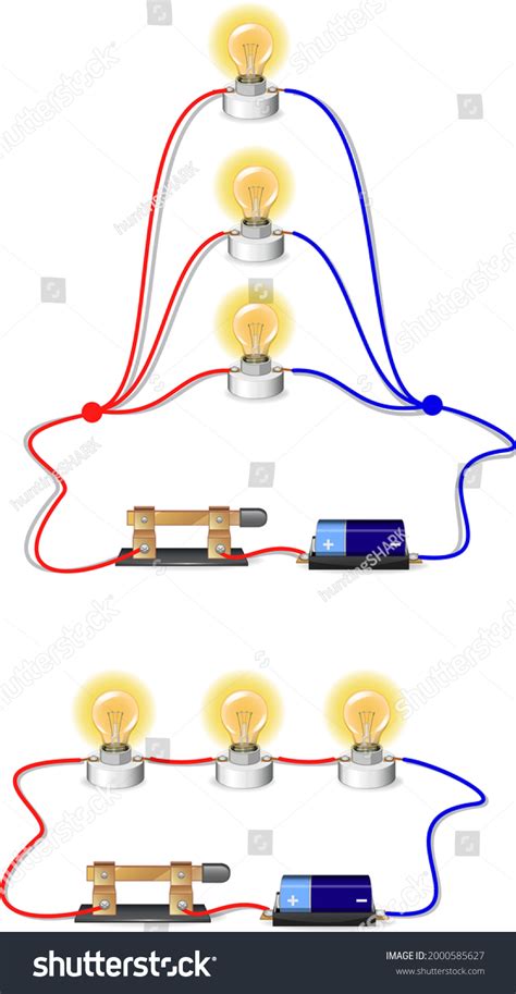 Series And Parallel Circuits Images Stock Photos Vectors Shutterstock