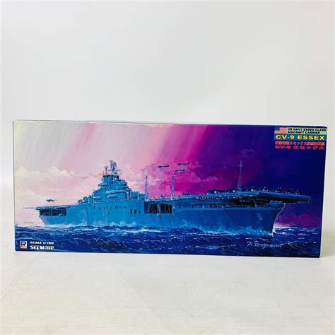 【未使用】新品未組立 ピットロード スカイウェーブシリーズ 1700 米国海軍エセックス級航空母艦 Cv 9 エセックス の落札情報詳細