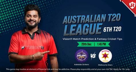 Bbl 2024 25 Adelaide Strikers Vs Melbourne Stars 6th Match Prediction