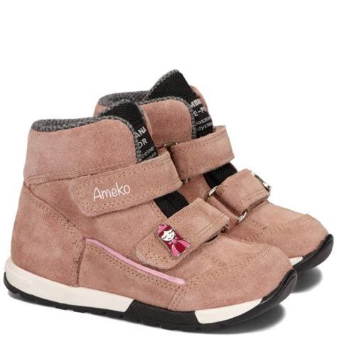 Ameko ocieplane trzewiki Lucky z membraną Nieprzemakalne Buty dla