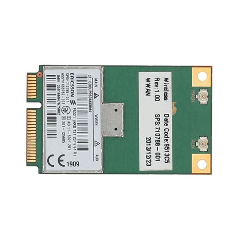 HP Hs2350 Hspa Mobile WWAN Broadband New Mini Card WWAN Module F5321 710788 001 EBay