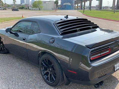 Rear Window Louvers Install Dodge Challenger Forum