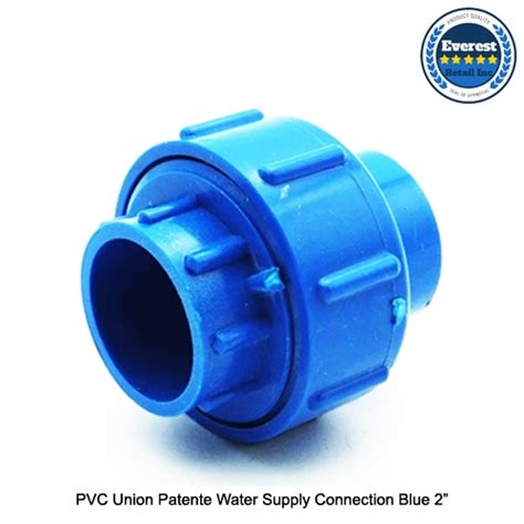 Pvc Union Patente Water Supply Connection Blue Choose Size And Shopee