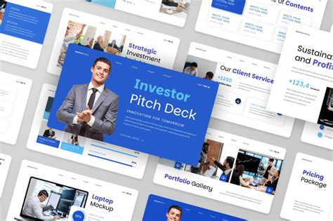 Investor Pitch Deck Incl Investor And Startup Compatible With Keynote