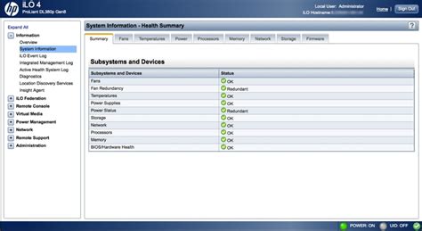 HP ILO 4 Review StorageReview Com