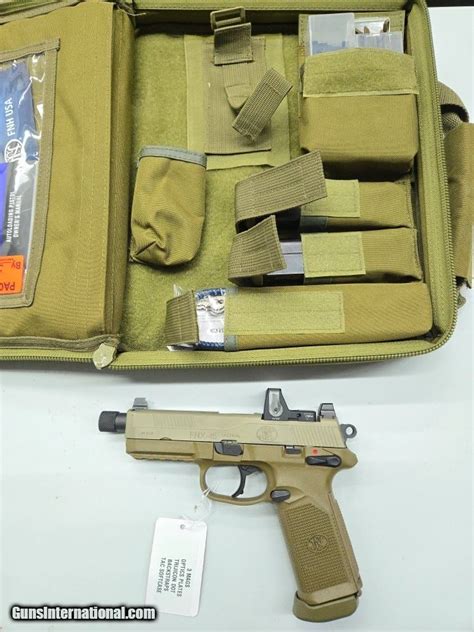 Fn Fnx 45 Tactical W Trijicon Rmr Dual 45 Acp