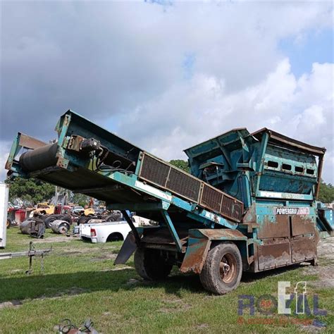 2006 Powerscreen Powergrid 800 Auction Results In Zephyrhills Florida