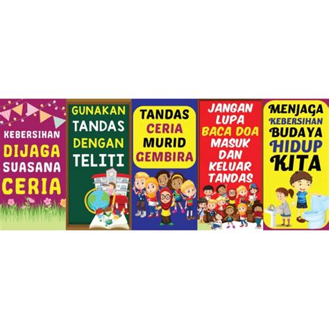 Banner Bunting Keceriaan Tandas Shopee Malaysia