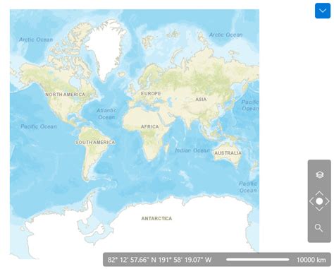 ArcGIS Online Map Provider RadMap WinUI Telerik UI For WinUI