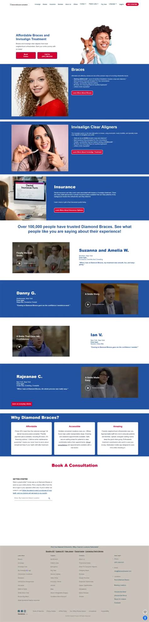 Diamond Braces Portfolio Growth Wizard