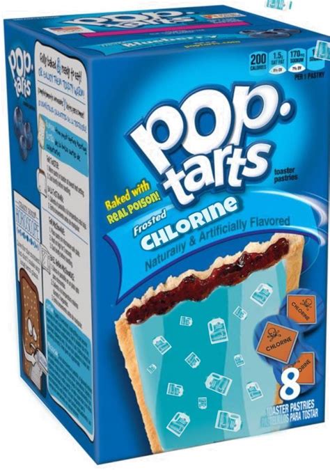 Chlorine Poptarts Fake Poptarts Parody Meme