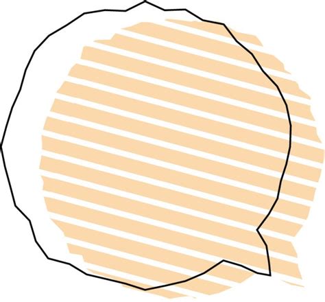 ラフな丸い吹き出し ピンクの斜めストライプ 無料イラスト素材｜素材ラボ