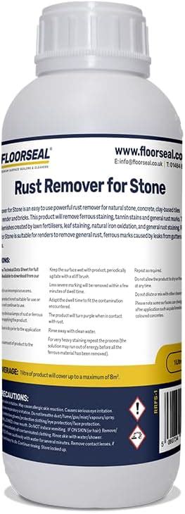 Rust Remover For Stone Suitable For Porcelain Sandstone Pavers Tiles More Amazon Co Uk