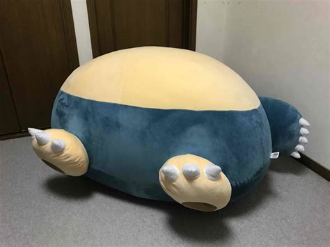 代購代標第一品牌－樂淘letao－ ポケモン ポケットモンスター 絶対に起きられないカビゴンクッション プレミアムバンダイ限定受注生産