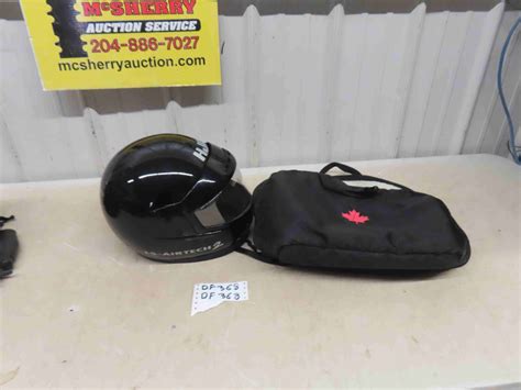 Hjc Snowmobile Helmet Model Ls Airtech 2 Sz Xl Clean With Good Soft Case