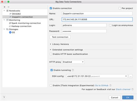 Configure Big Data Tools Environment Help Intellij Idea